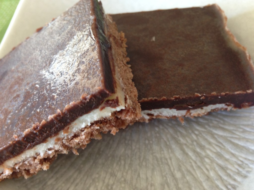 Chocolate peppermint squares | the hungry mum