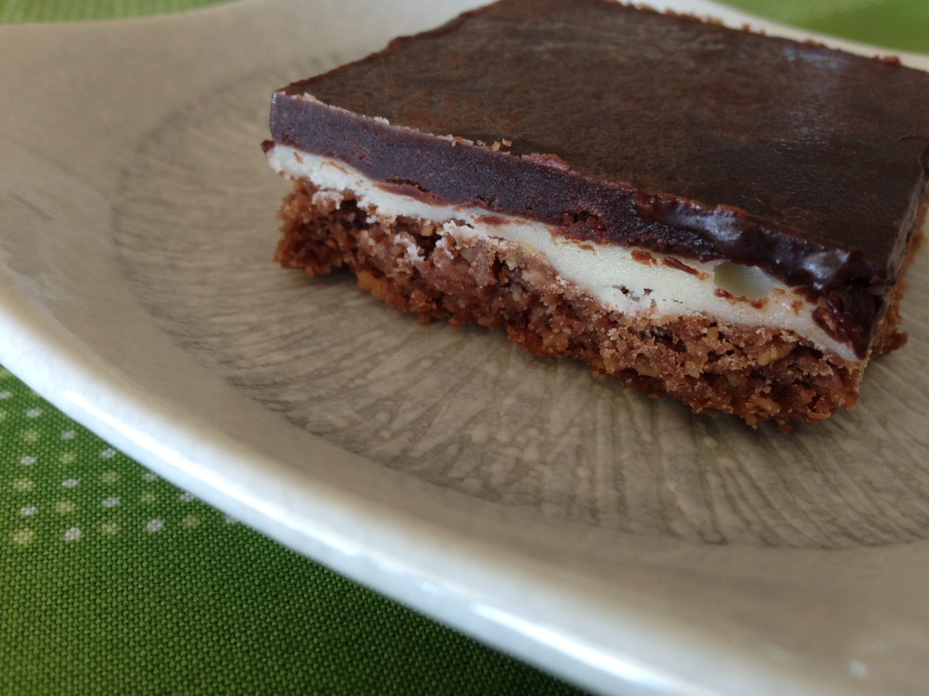 Chocolate peppermint squares | the hungry mum