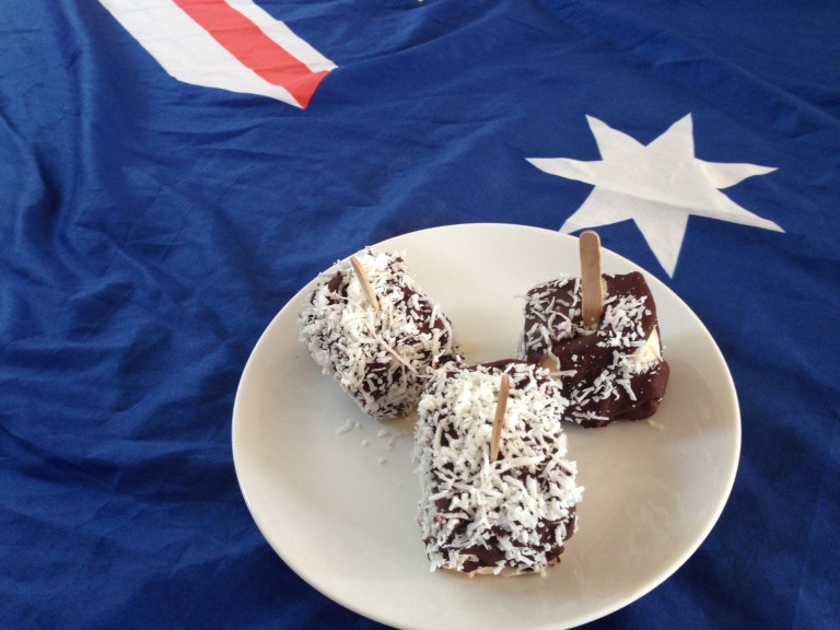 Lamington ice-cream pops for Australia Day | the hungry mum