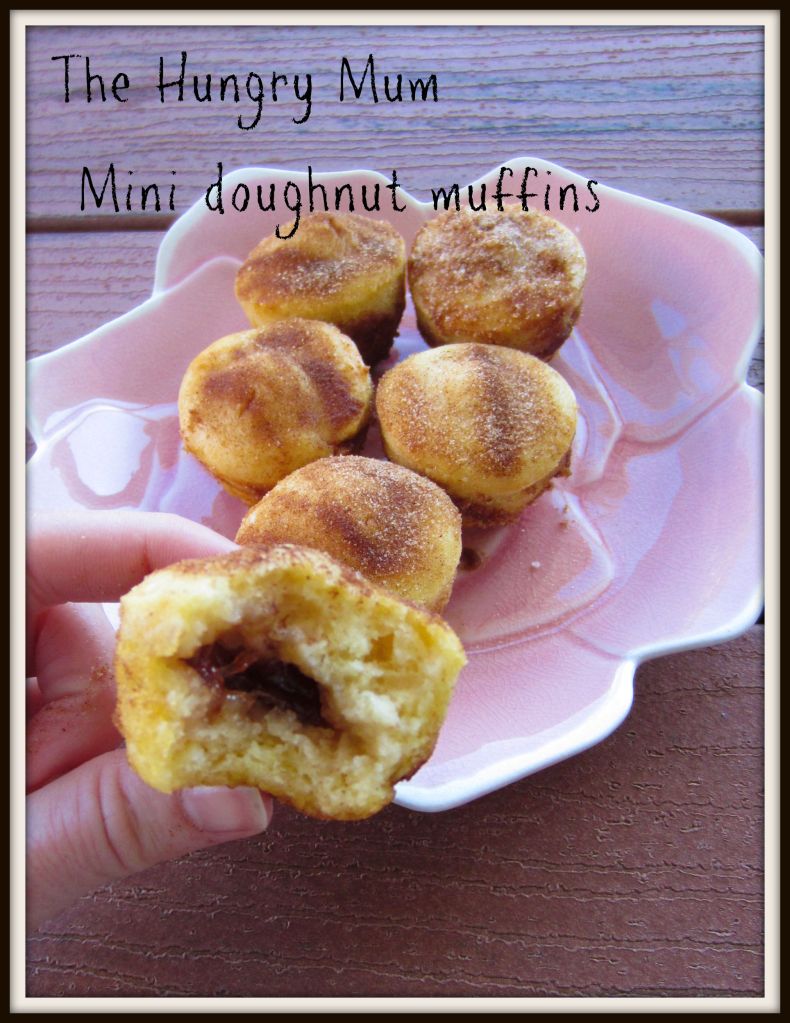 Baked mini jam doughnut muffins | the hungry mum