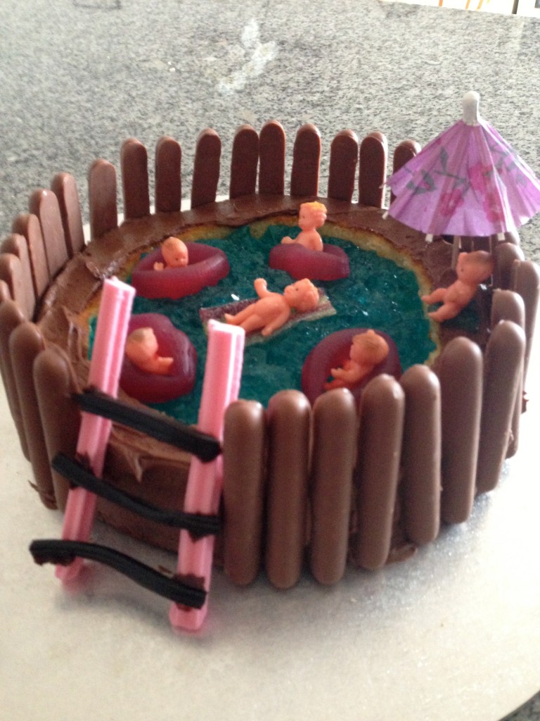 Australian Women’s Weekly swimming pool cake | the hungry mum