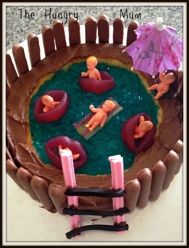 Australian Women’s Weekly swimming pool cake | the hungry mum