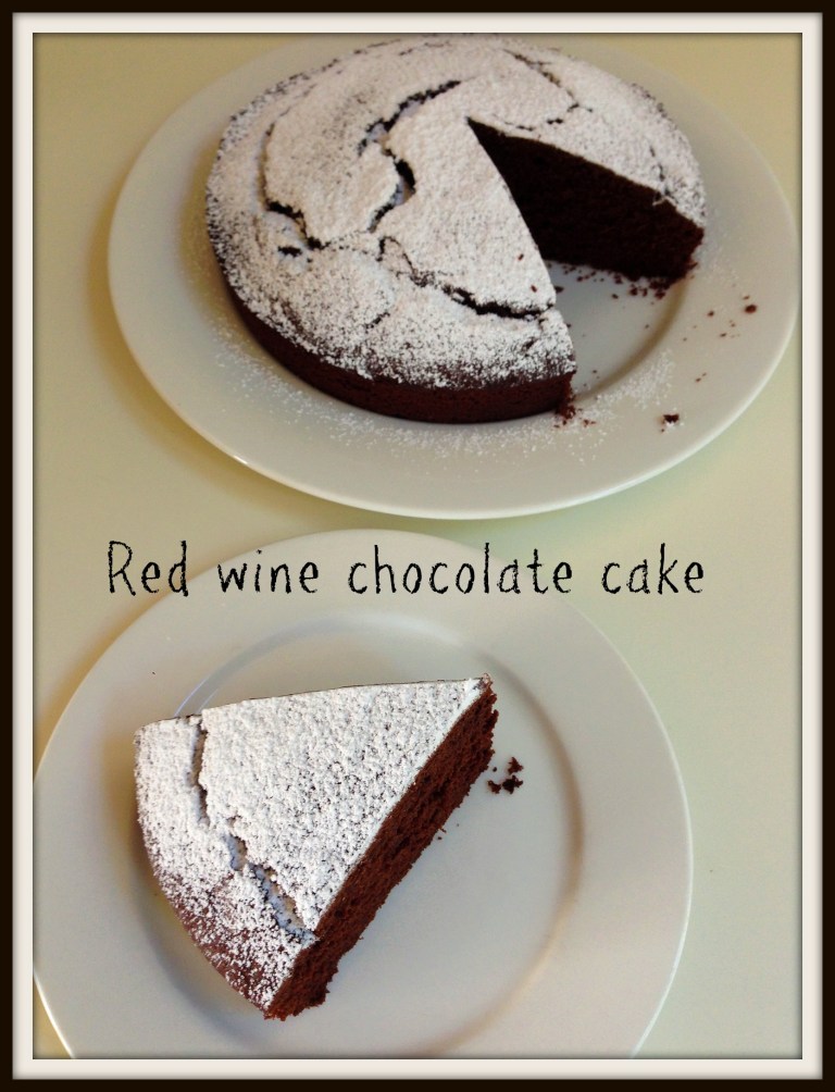 Red wine chocolate cake | the hungry mum