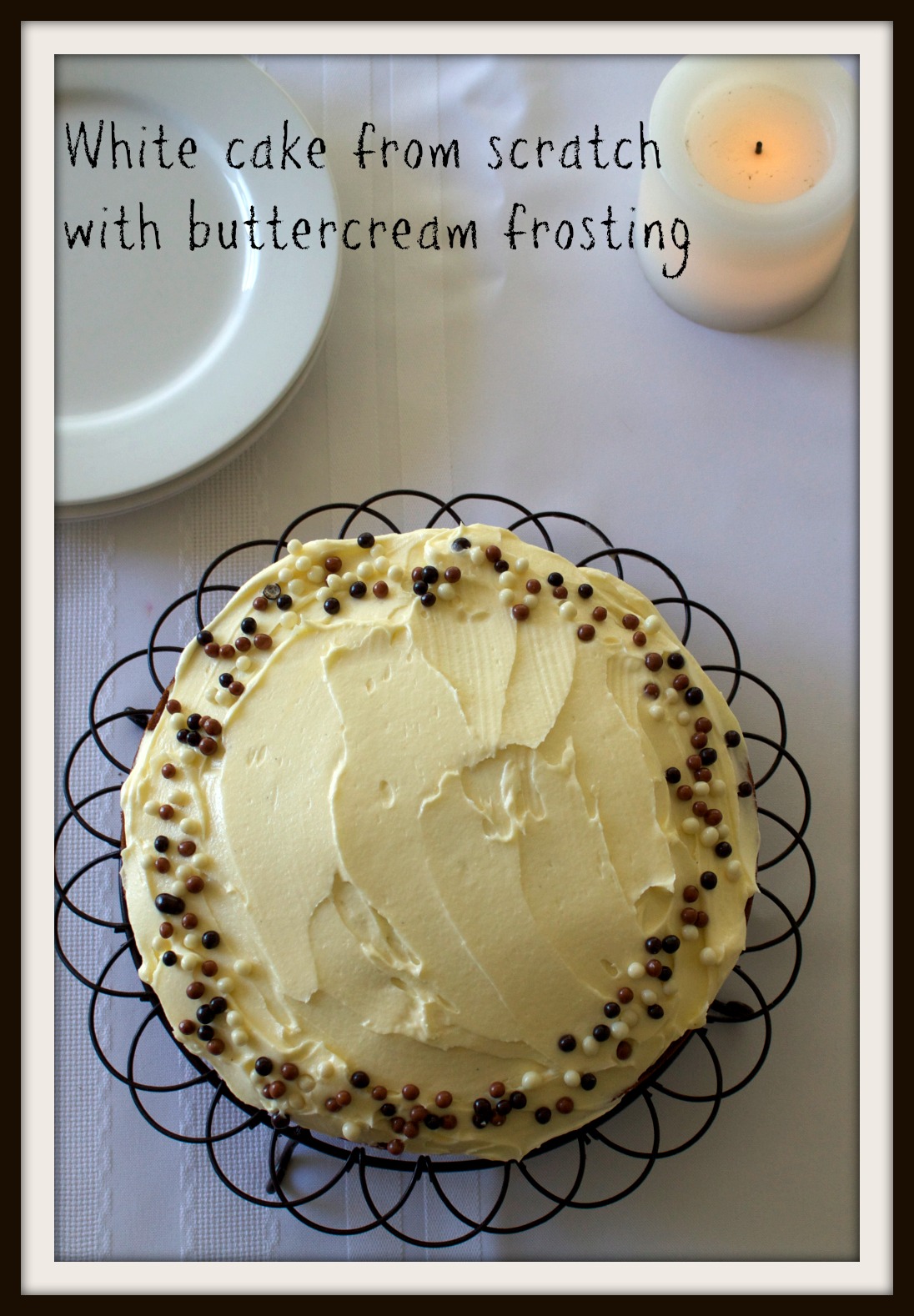 Better than a box mix white cake recipe | the hungry mum