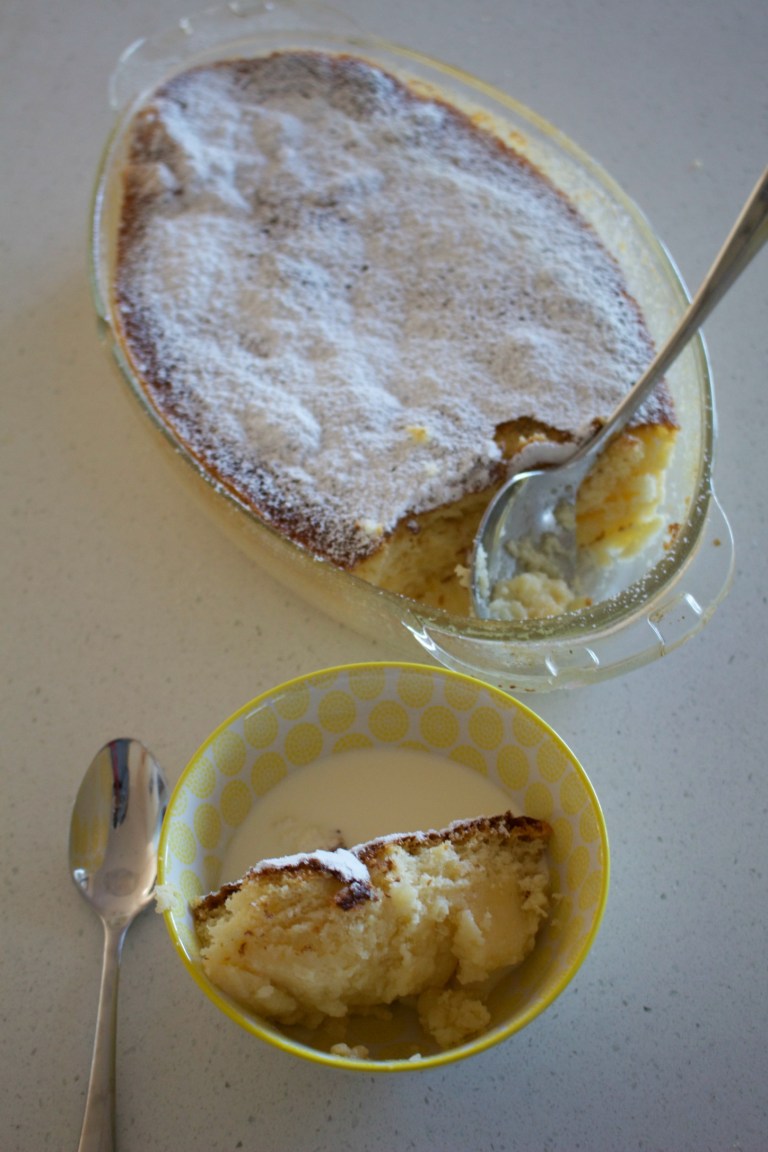 Lemon delicious pudding | the hungry mum