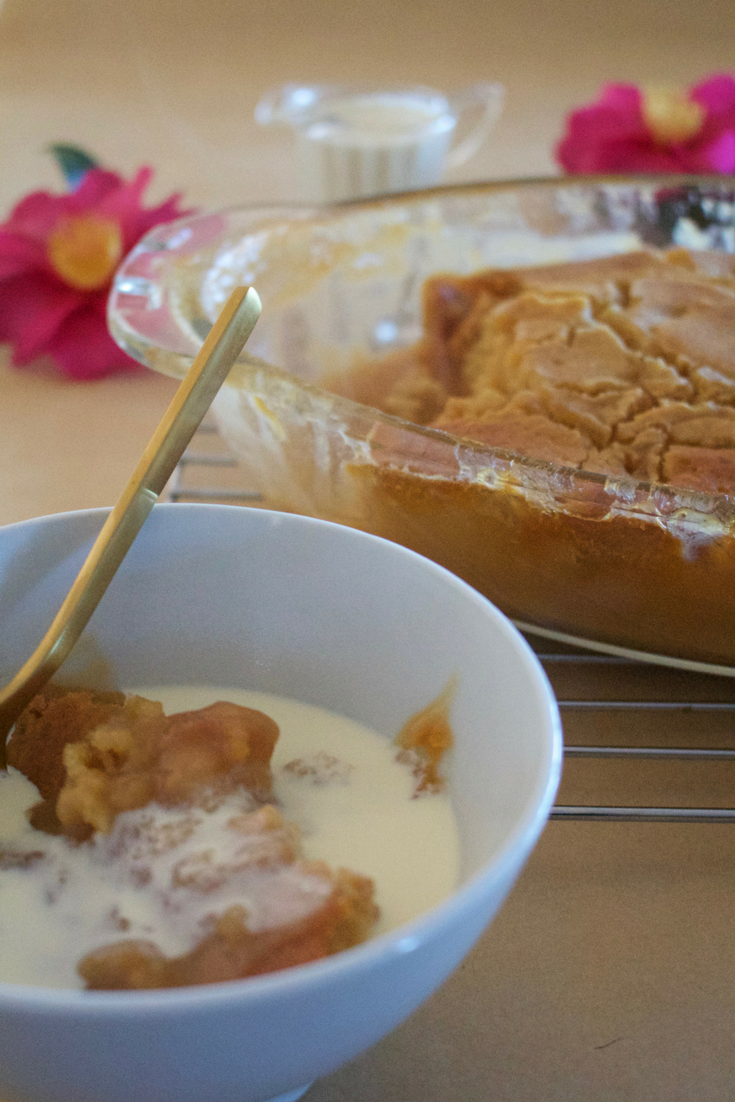 Double caramel self-saucing pudding | the hungry mum